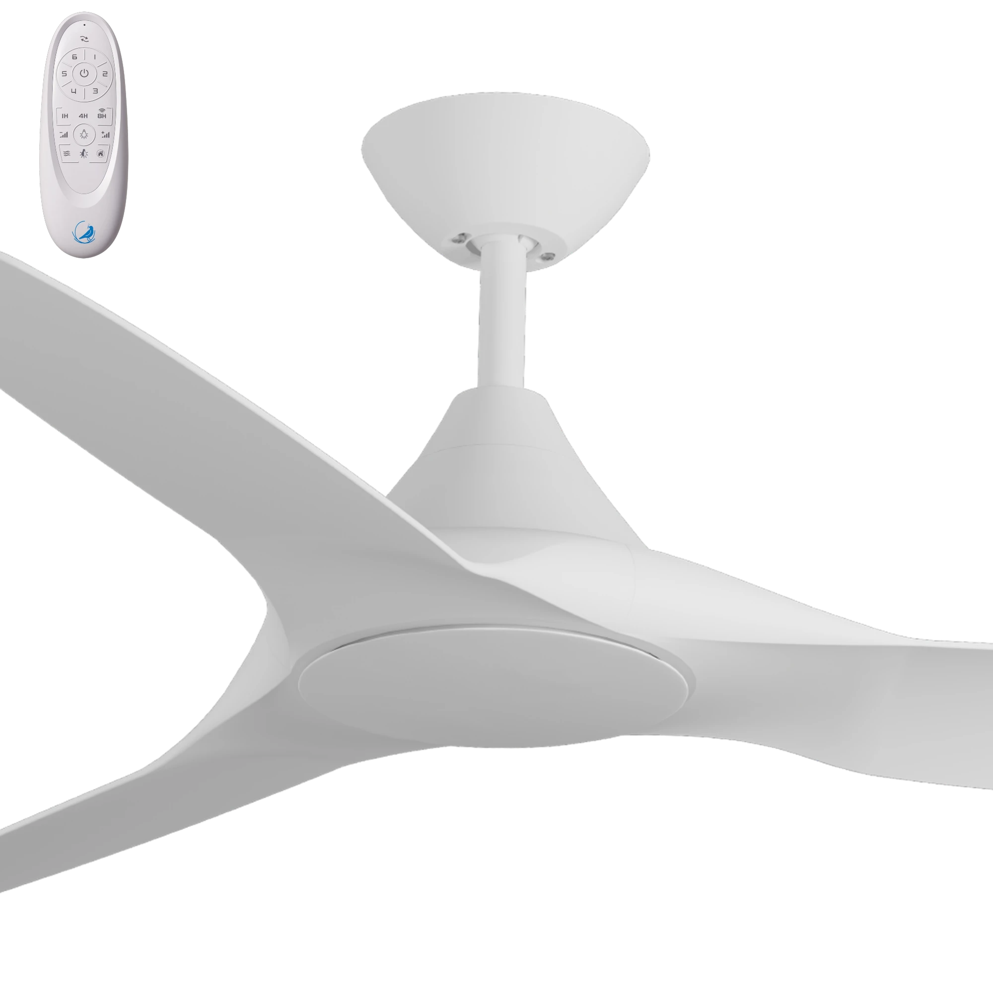 Shop 52" White Calibo Smart DC CloudFan at Ceiling Fans Direct