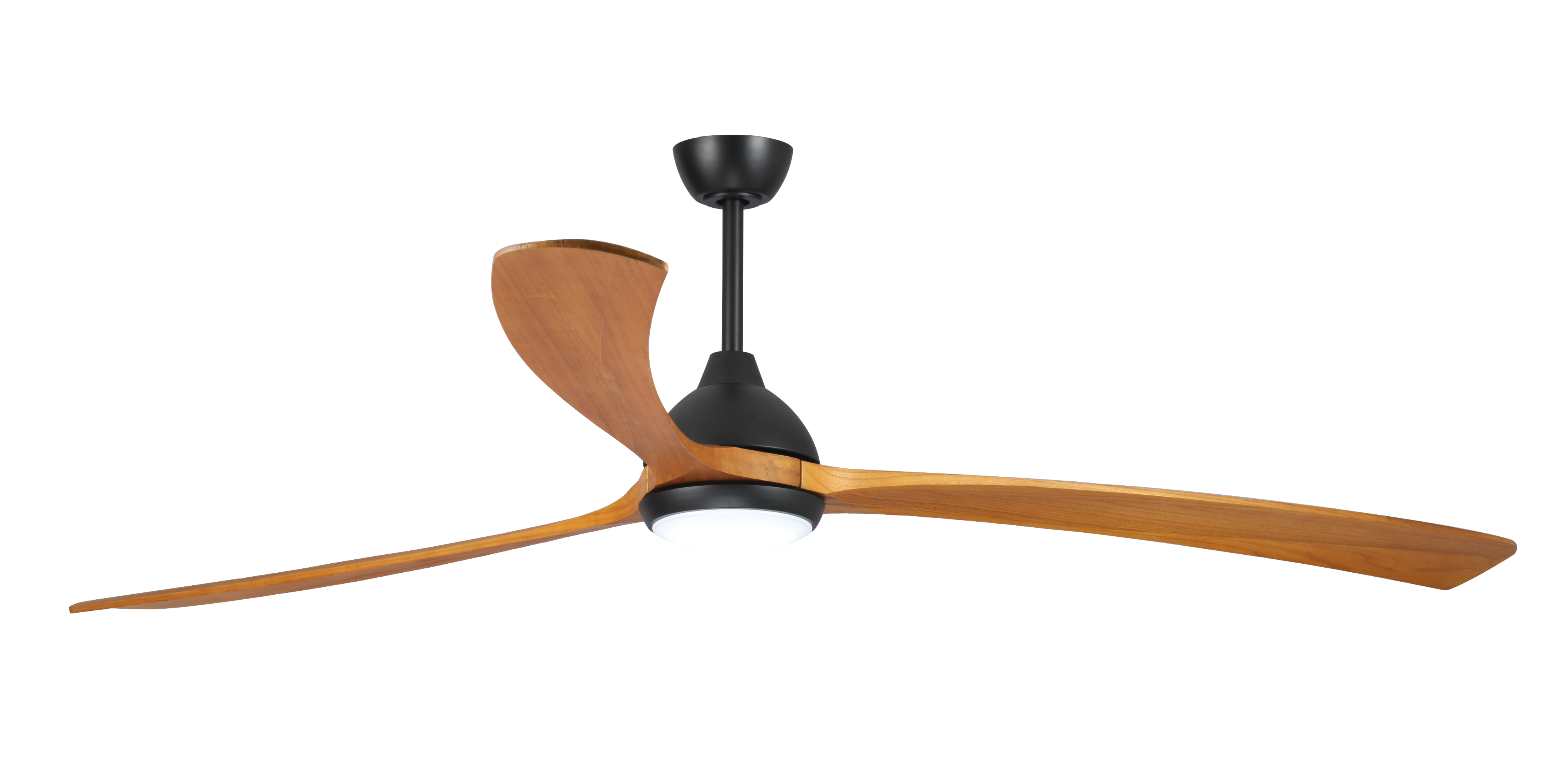 Fanco Sanctuary DC 70" Solid Timber Blade Indoor/Outdoor Ceiling Fan ...