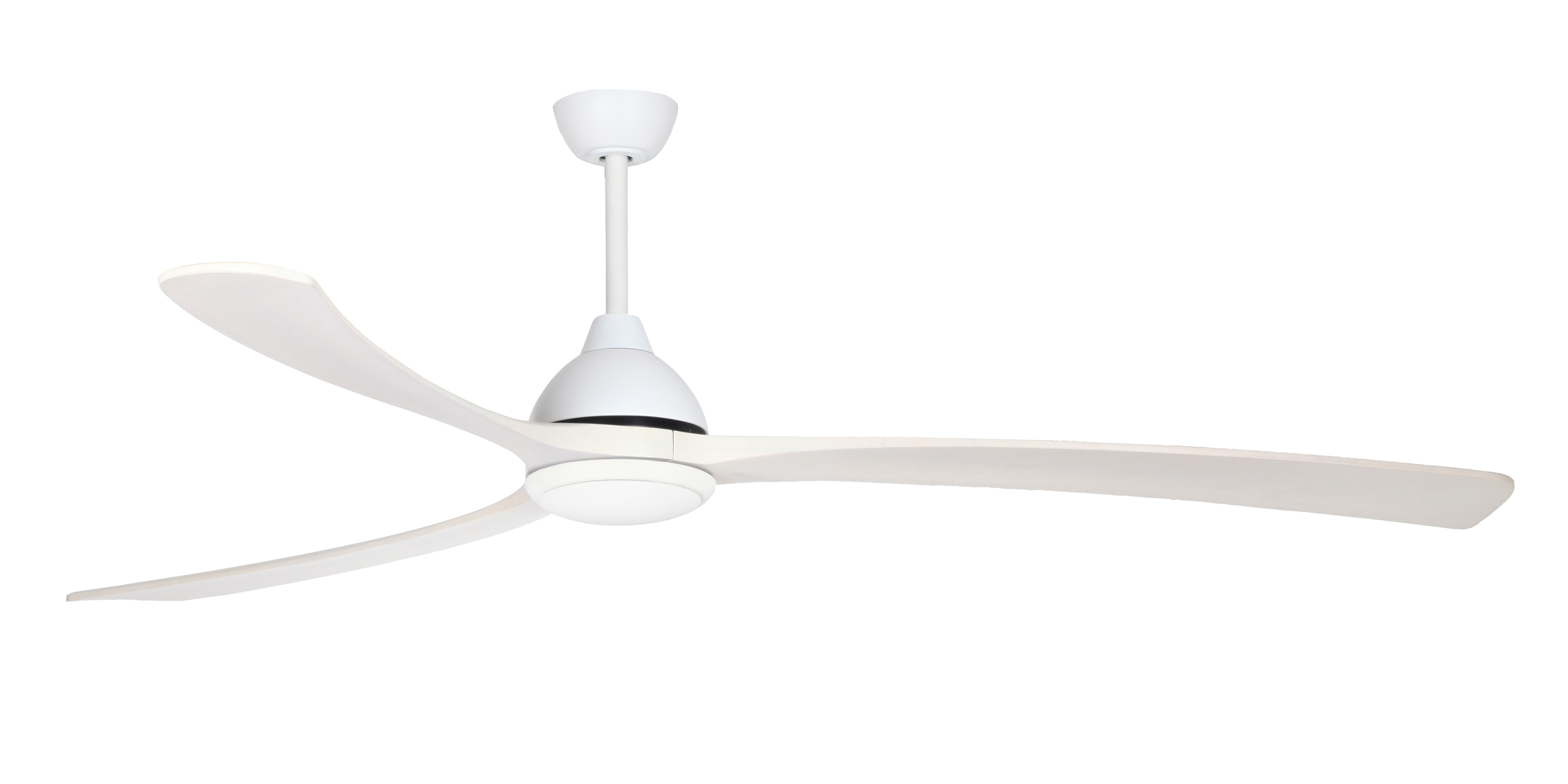 Fanco Sanctuary DC 92" Solid Timber Blade Indoor/Outdoor Ceiling Fan ...