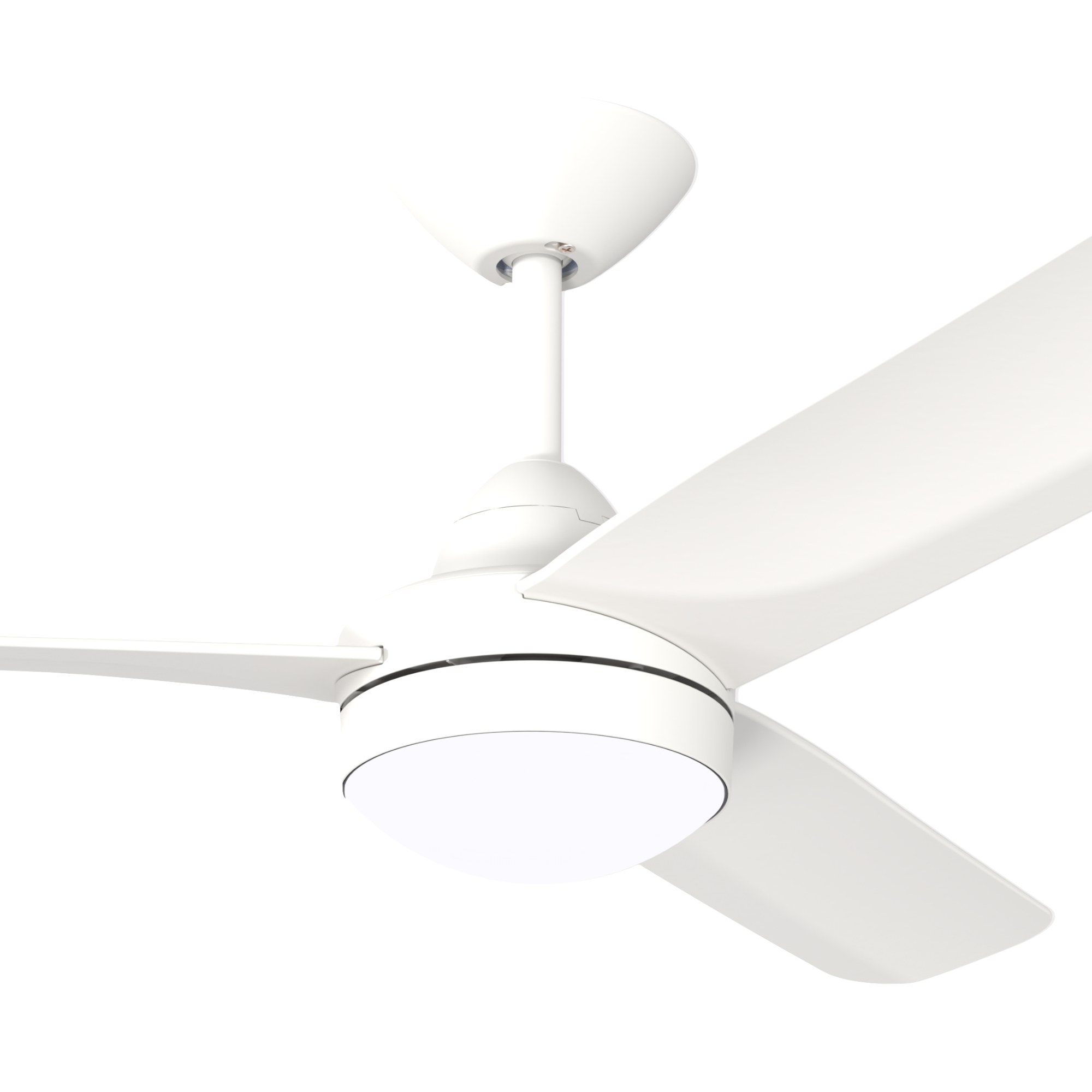 Hunter Pacific X-Over 48" 3 Blade DC Ceiling Fan LED Light and Wall ...