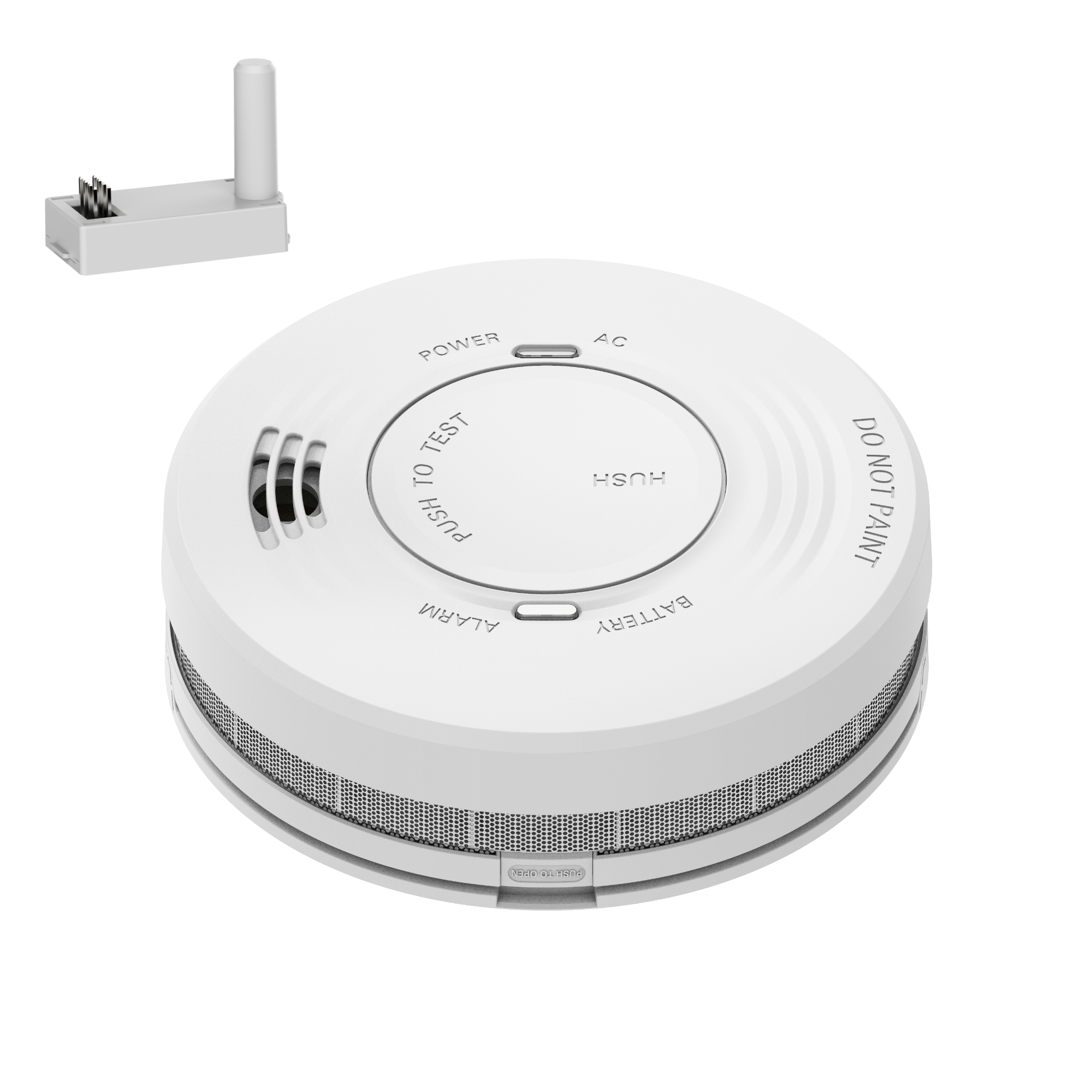 Emerald Hybrid Smoke Alarm with RF Module - All-In-One