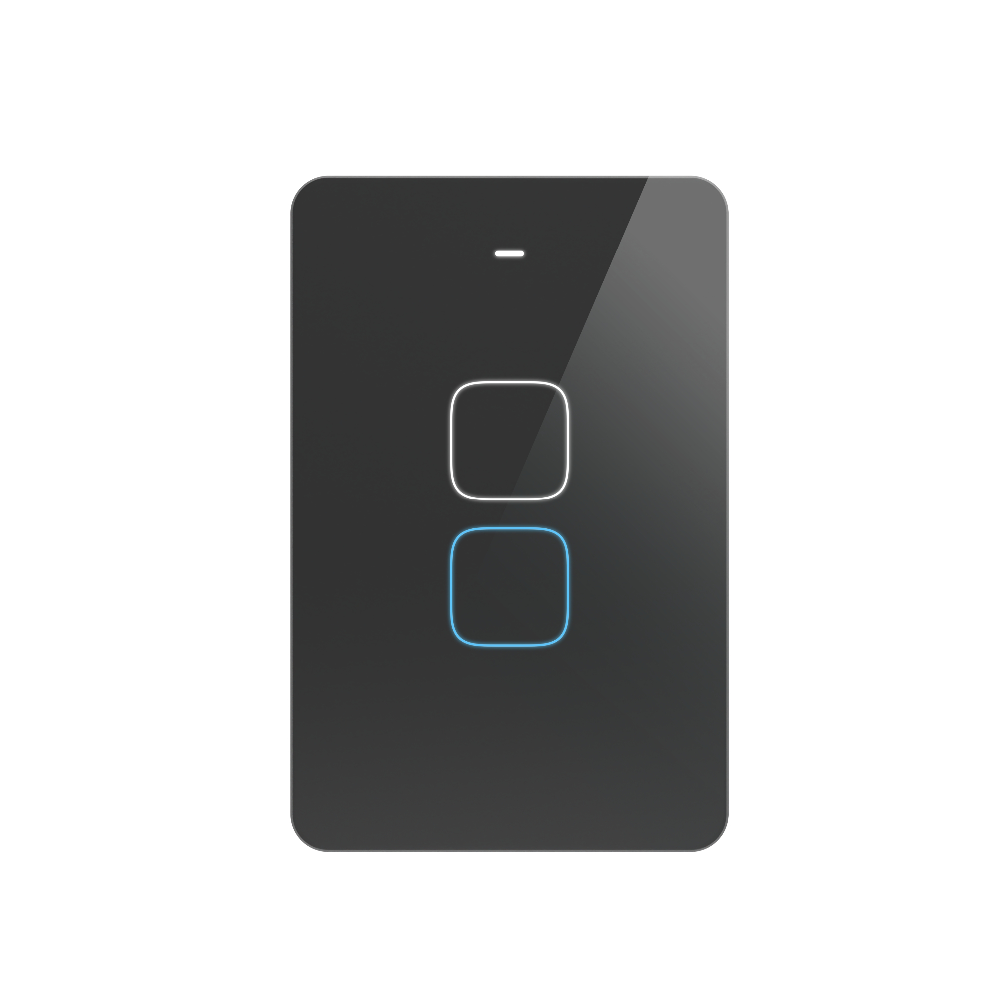 Zimi Senoa Smart Multi Purpose 2 Button Switch - Black