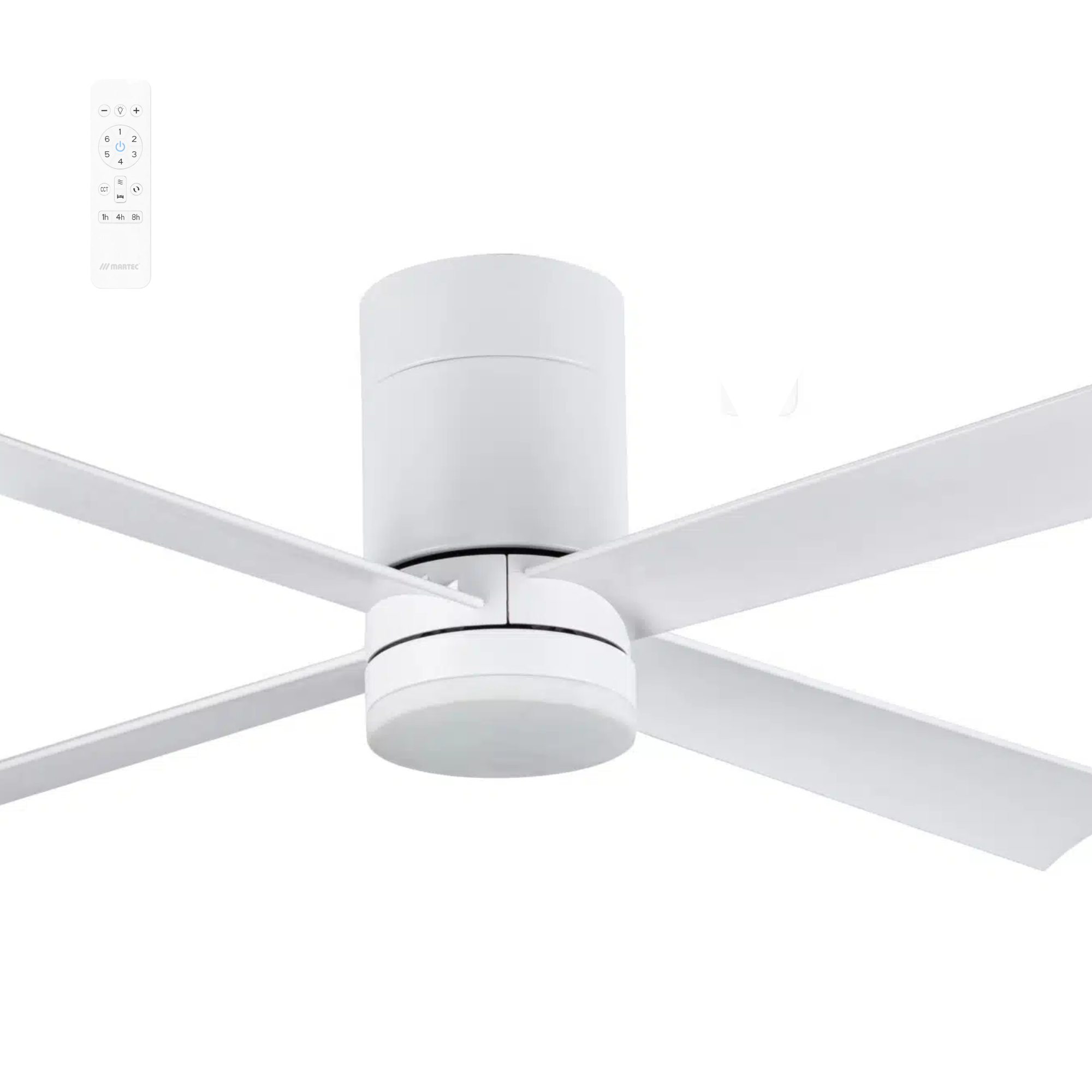 Martec Carrara 48" (1220mm) Smart DC Indoor/Outdoor Ceiling Fan with ...