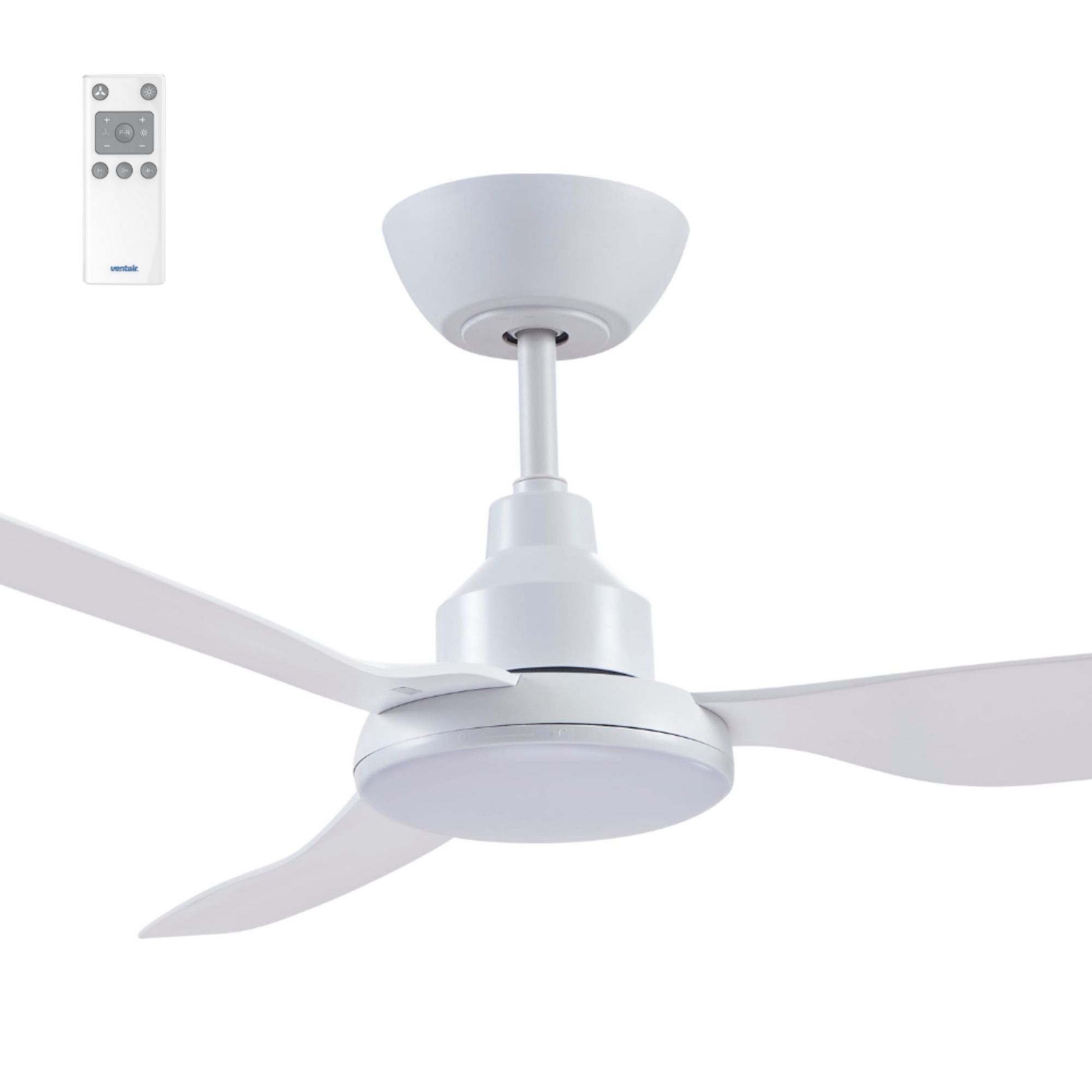 Ventair Glacier 52" DC Indoor/Outdoor Ceiling Fan with 20W LED CCT ...