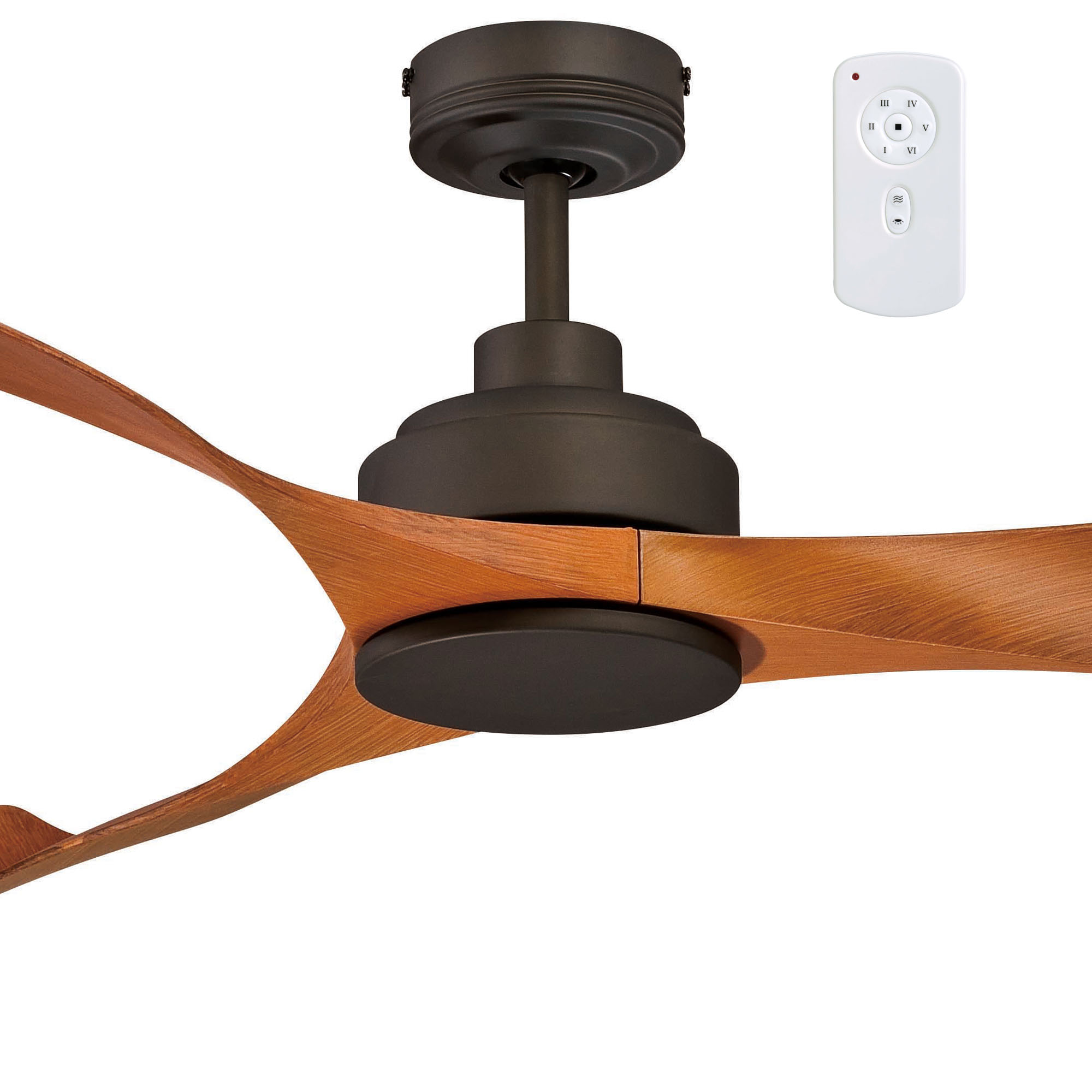 Eagle 56" Energy Efficient 3 Blade DC Ceiling Fan And Remote Control ...