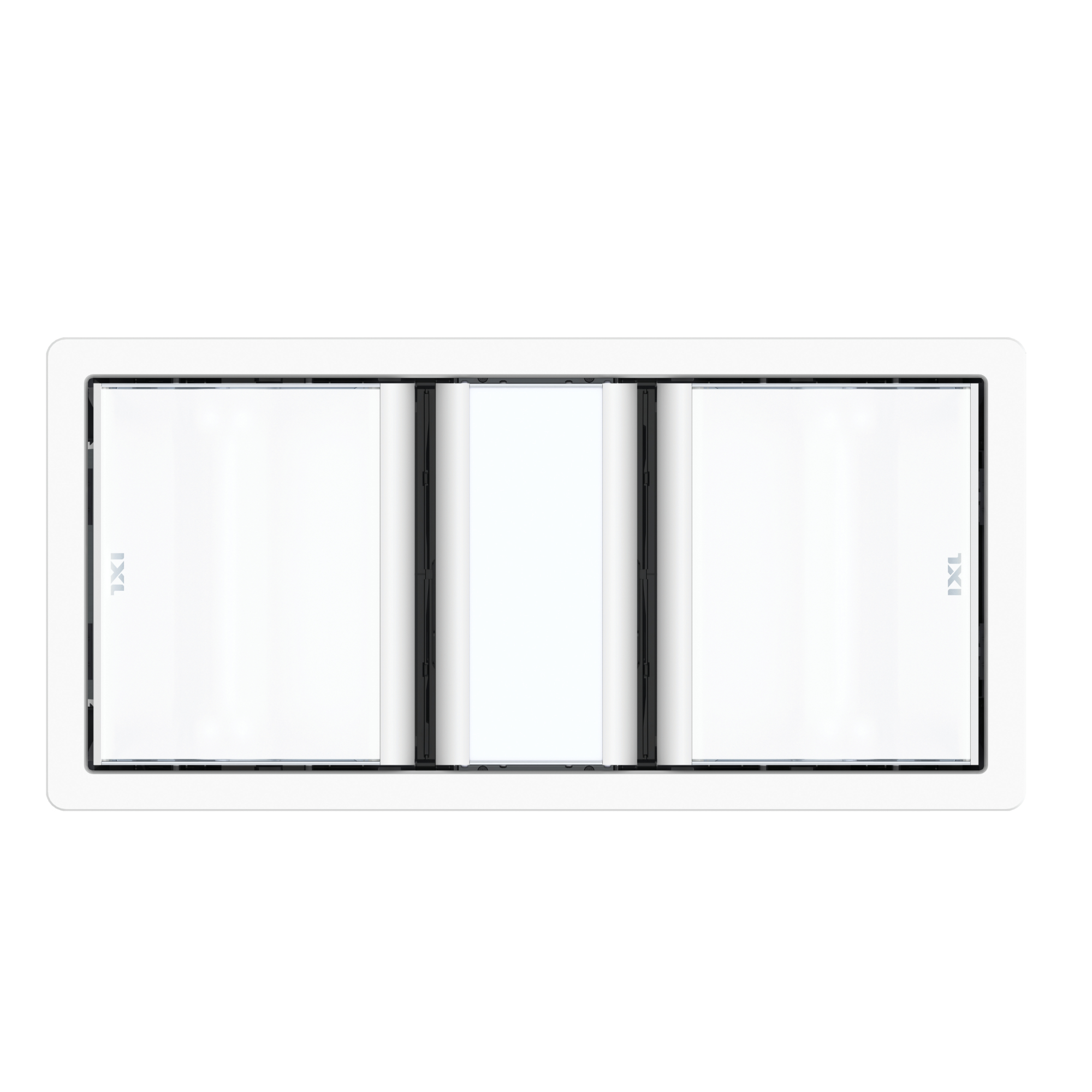 IXL Tastic Luminate Dual Bathroom 3 In 1 Heater Exhaust And LED Light ...