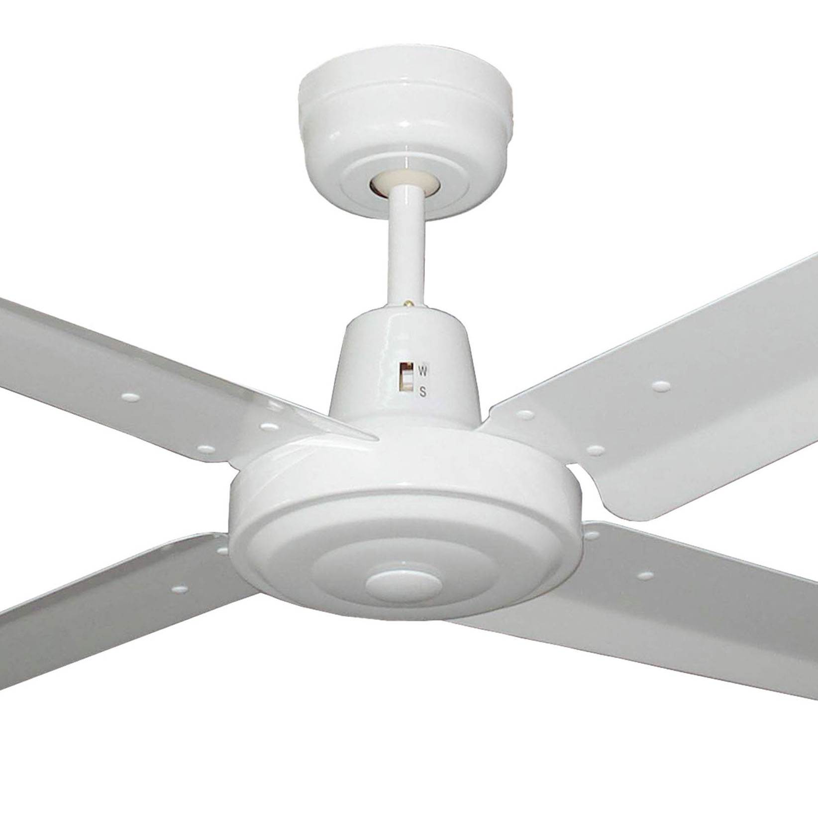 Swift 4 Blade 48" (1200mm) Metal Ceiling Fan - White