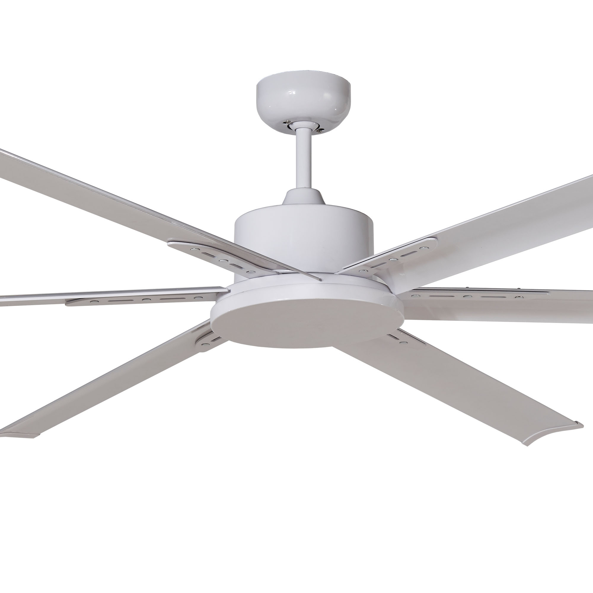 Martec Albatross 84" DC Industrial Style Ceiling Fan With Remote - White