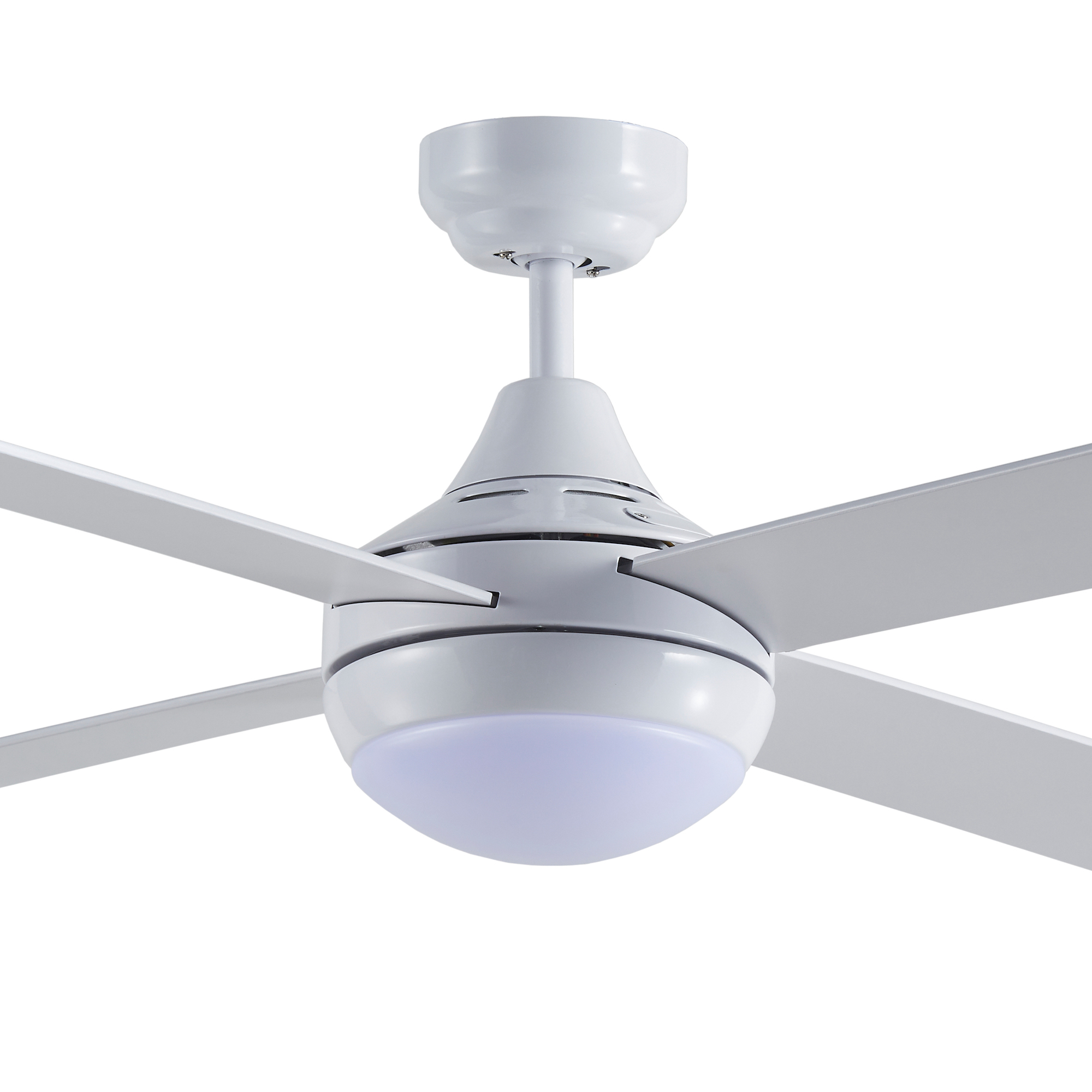 Martec Link 48" (1200mm) Timber Blade Ceiling Fan with 15W CCT LED ...