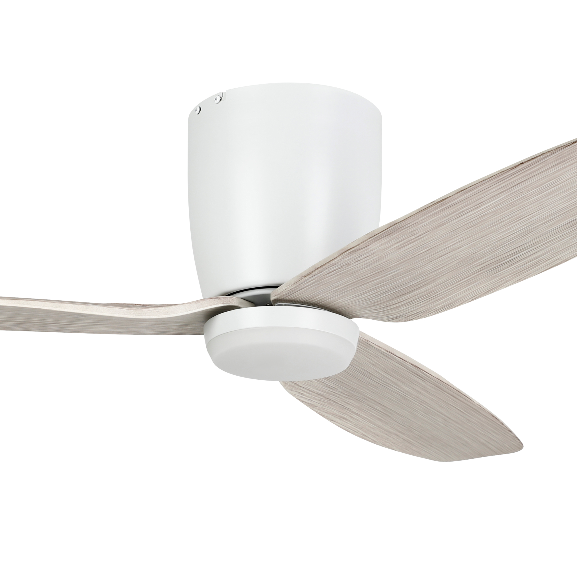 Eglo Seacliff 44" 1120mm Low Profile DC Ceiling Fan with Tricolour CCT ...