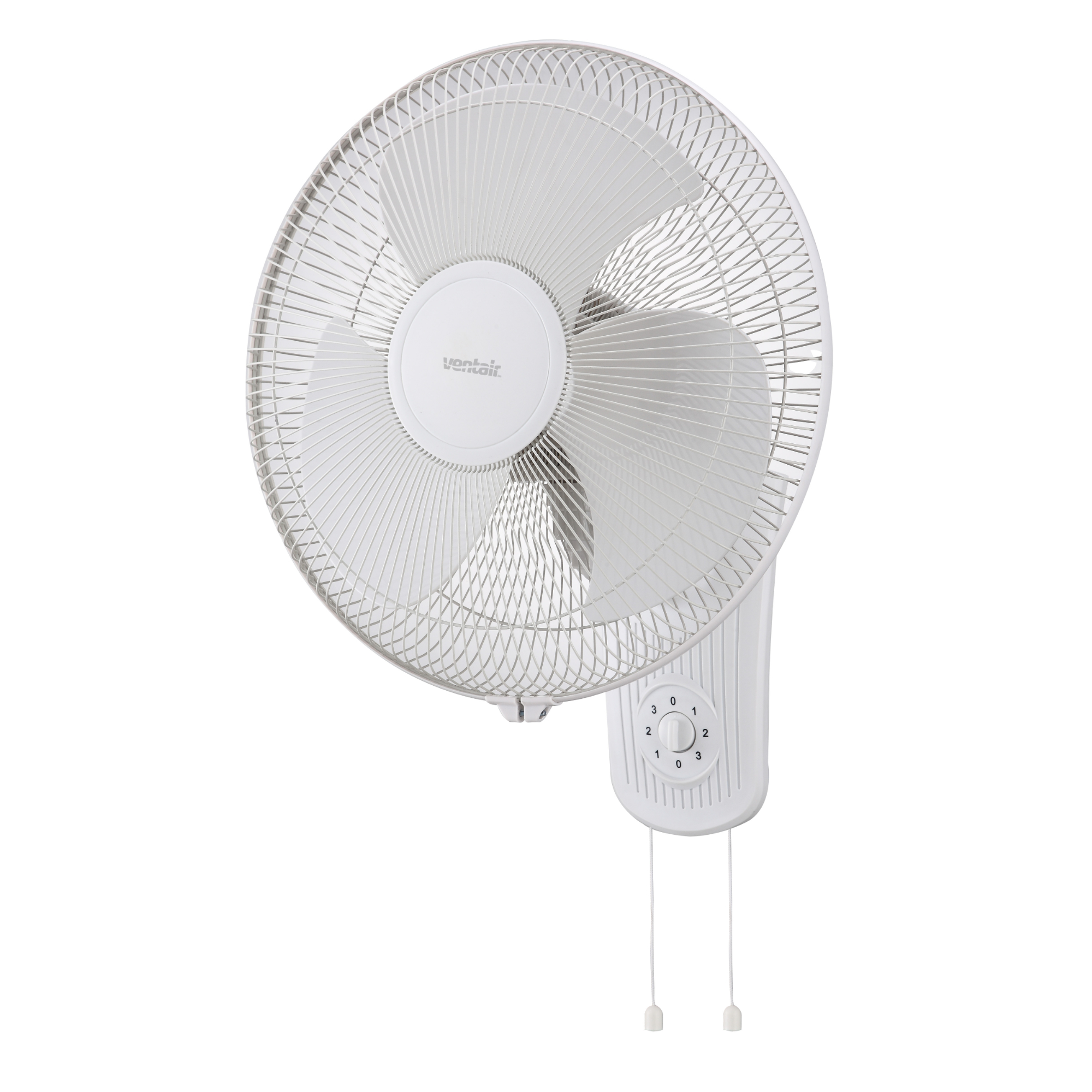 Zephyr 2 40cm 3 Blade Wall Fan - Pull Cord