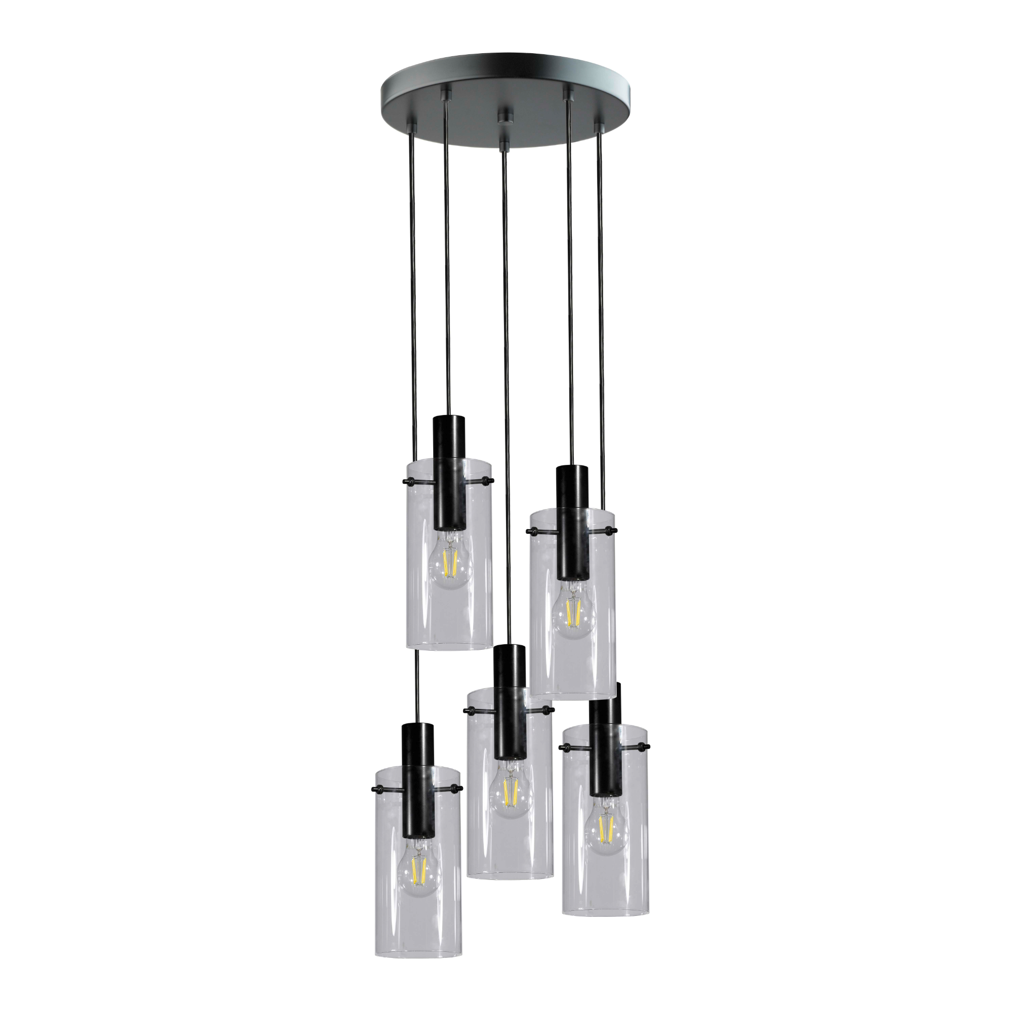 Eglo Montefino Pendant Light - 5 Light Cluster